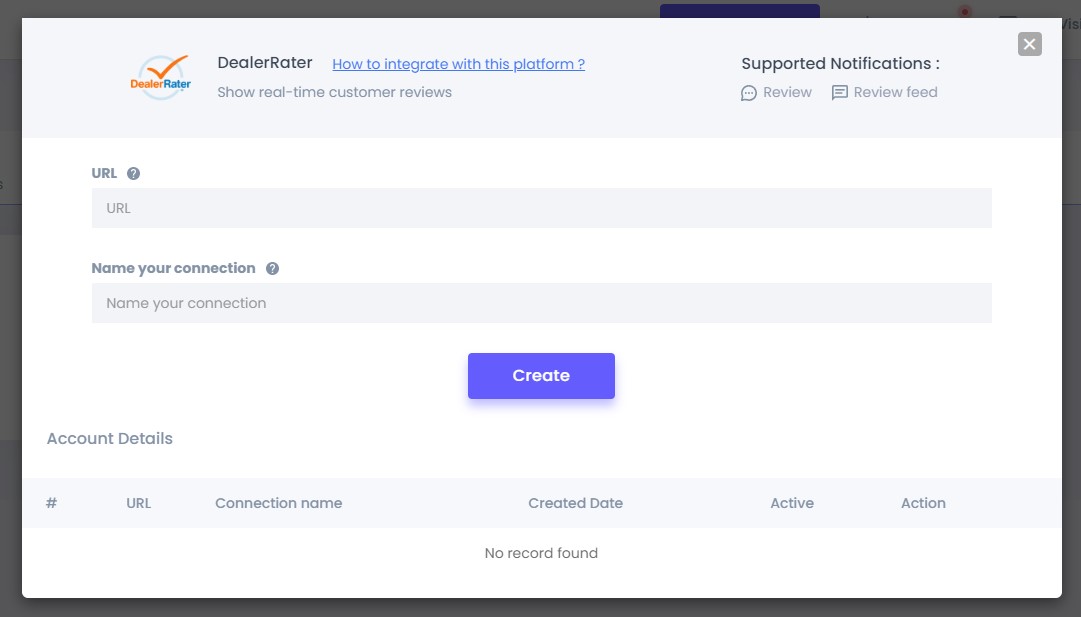 How to Add DealerRater Reviews on the website - WiserNotify