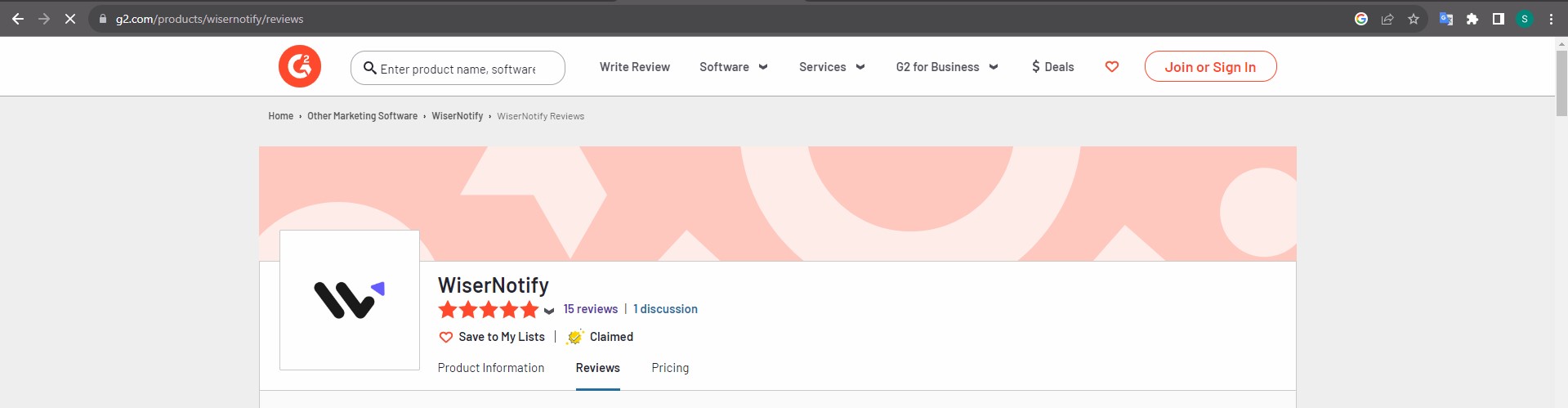 How to Add G2 Reviews on the Website - WiserNotify