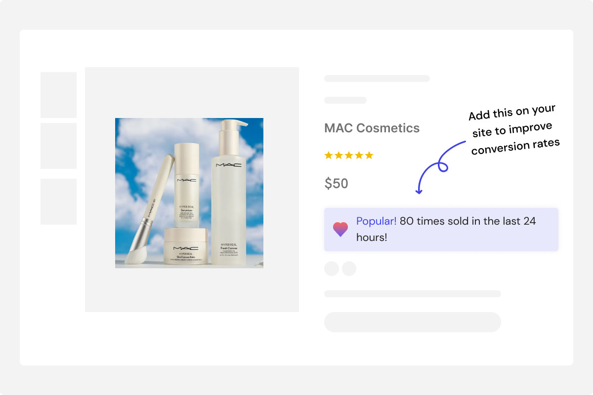 Boost Conversions with Social Proof Messaging for Beauty