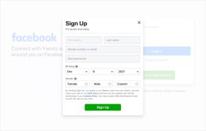 20 Stunning Signup Form Examples in 2025